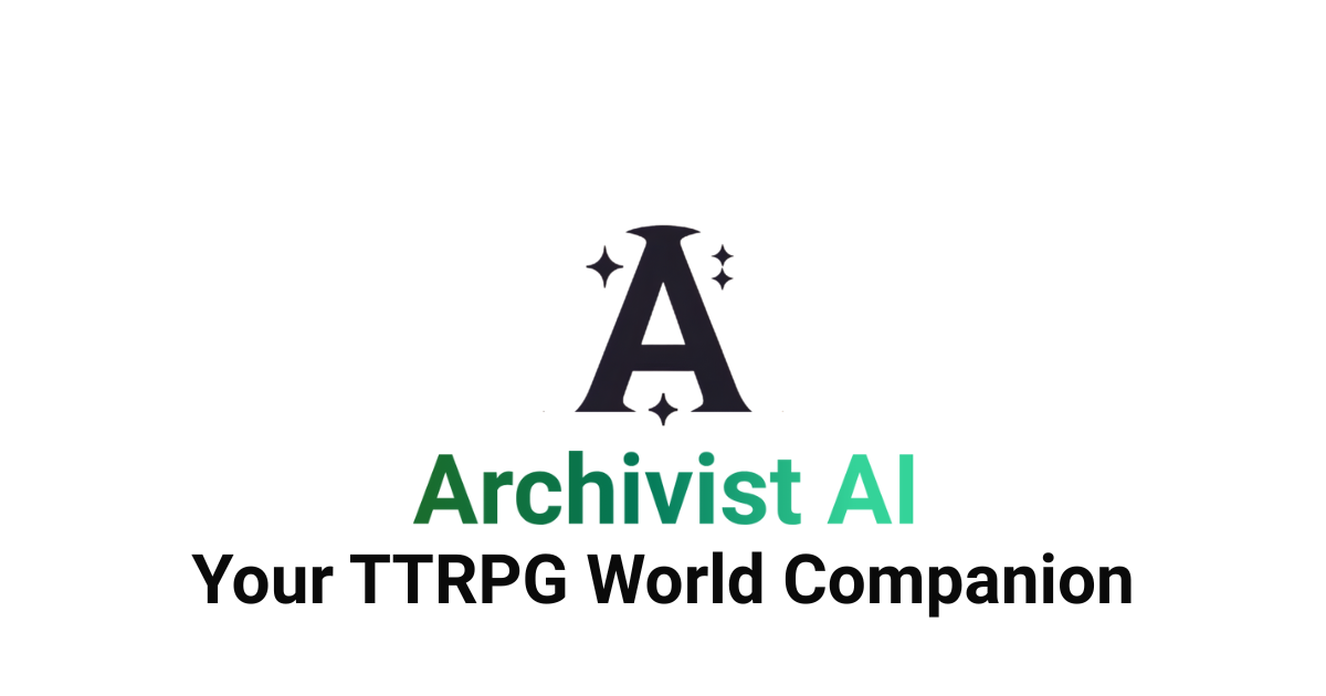 Archivist – DnD Note Taker for Automated Notes & Insight